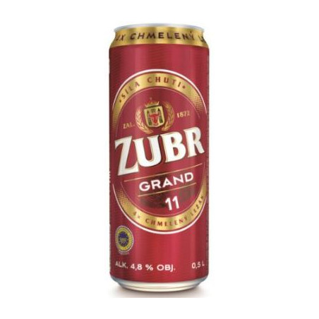 Order Czech Beer Online - Zubr Grand Pale Lager 500ml Can