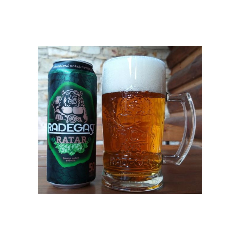 Tschechisches Bier Online Bestellen - Radegast Ratar Helles Lager